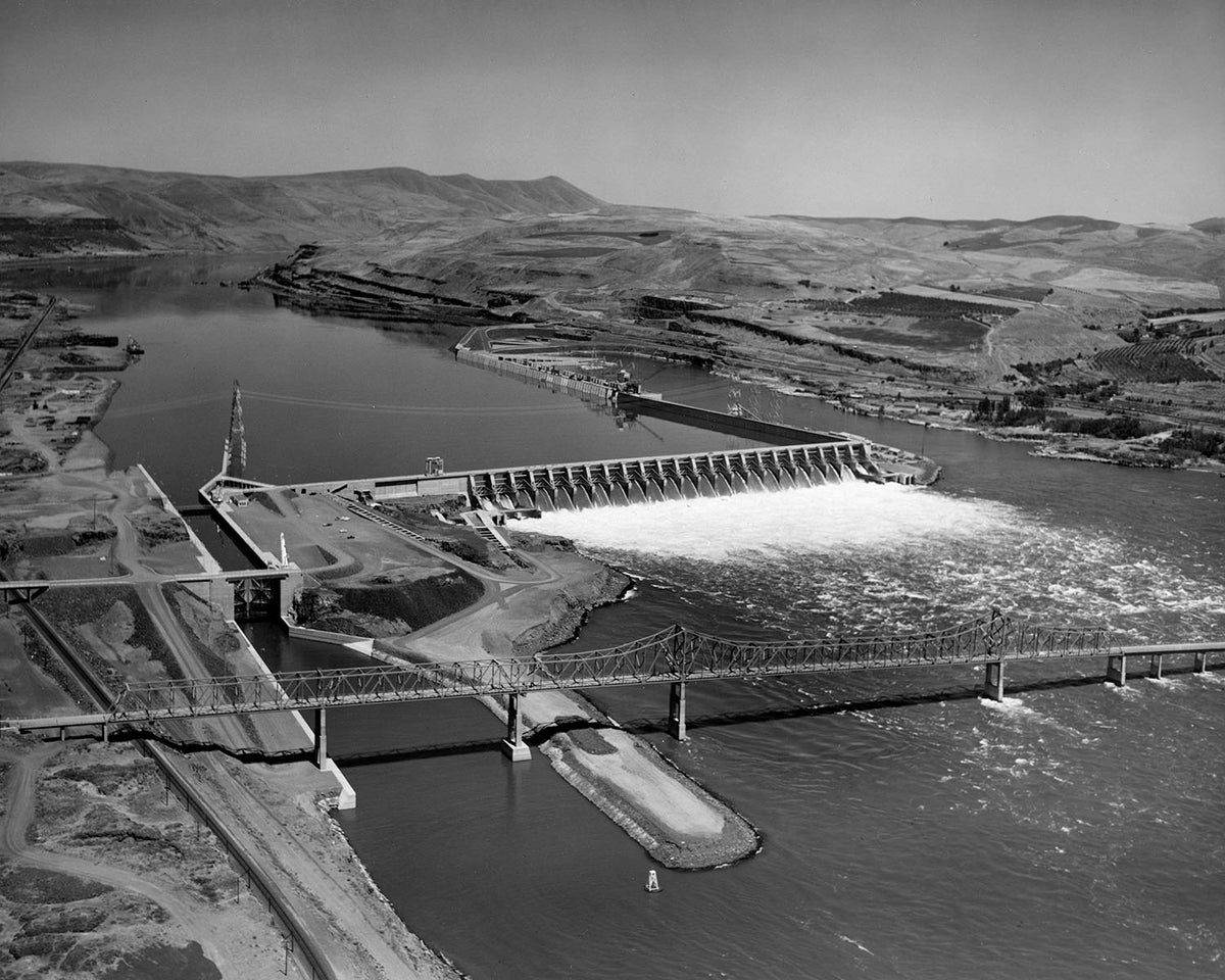 The Dalles Dam – The Ray Atkeson Image Archive